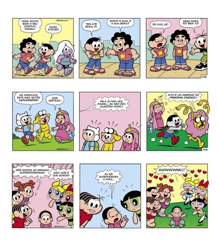 Cartoon Network e Turma da Mônica lançam tirinhas digitais com ...